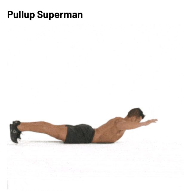 Pullup Superman - Exercise How-to - Workout Trainer by Skimble