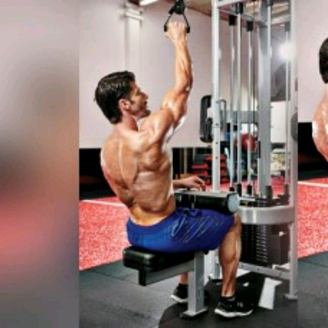 one arm Pull down by Josè Isaac Gilberto S. - Ejercicio Cómo hacerlo ...