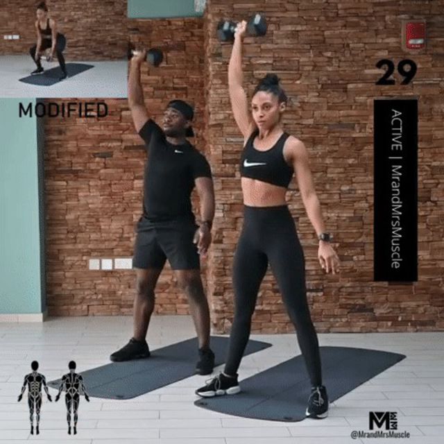 M&M Full Body DB - Free Intense Workout by Cleo W. - Skimble