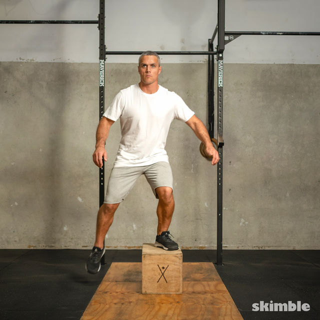 Lateral Hop Overs - Exercise How-to - Workout Trainer by Skimble