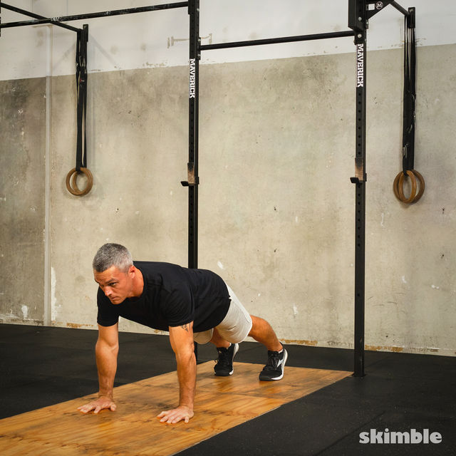 Inchworm Push-Ups - Comment faire de l'exercice - Skimble