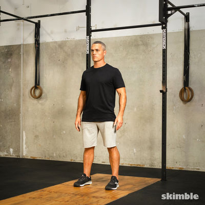 Wide Squat With Ring - Exercise How-to - Workout Trainer by Skimble