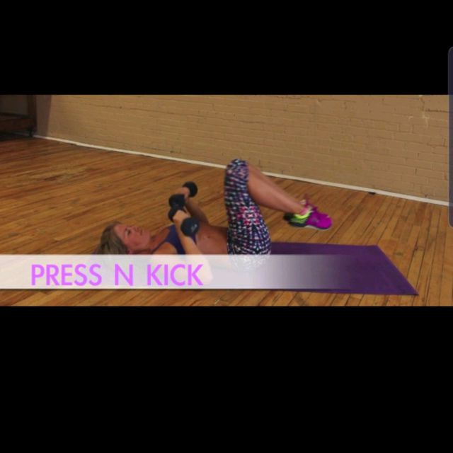 Press Kick by Christina H. - Exercise How-to - Skimble