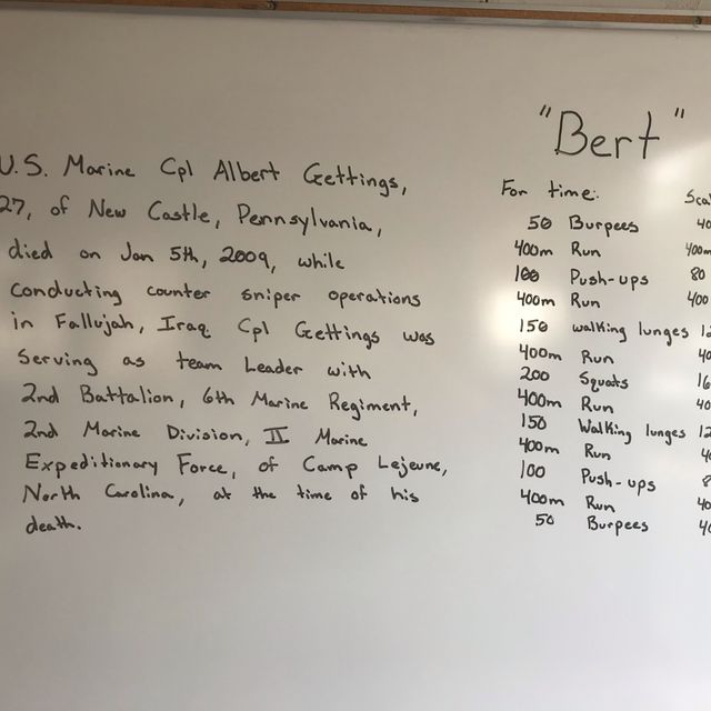 Hero WOD Warm-up + “Bert” - Free Lower Body Workout by Kimberly F ...