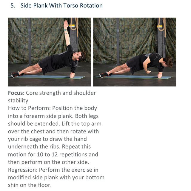 Side Plank w Rotation by Craig C. - Exercise How-to - Skimble