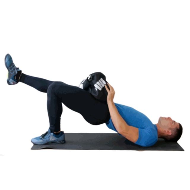 Ejercicio De Puente Con Una Pierna