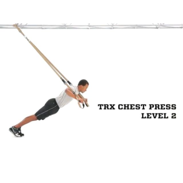 Trx Chest Press Level 2 by Alex 🌊. - Exercise How-to - Skimble