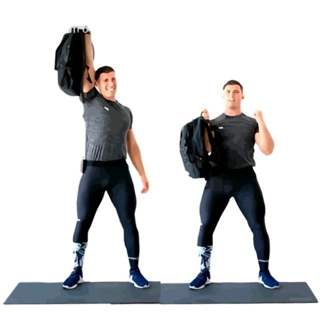 Empuje Vertical Derecha by Xuan Karlos G. - Ejercicio Cómo hacerlo ...