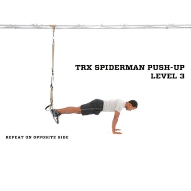 Trx Spider Push Ups by Alex 🌊. - Exercise How-to - Skimble