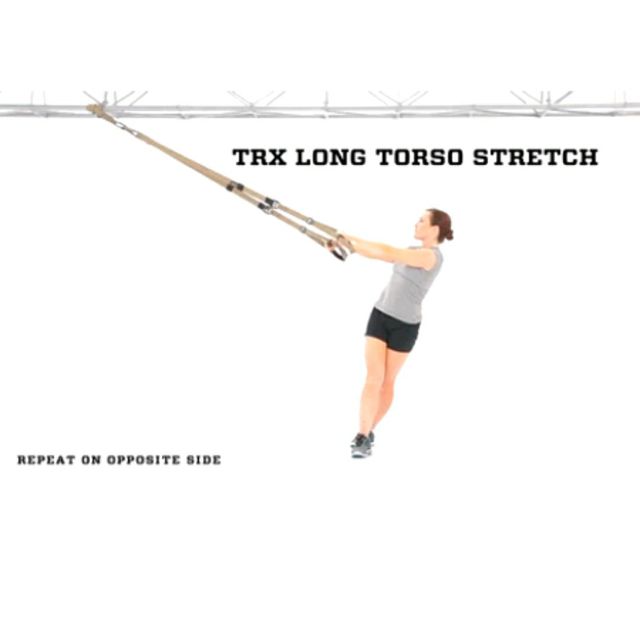 Trx Long Torso Stretch - Exercise How-to - Workout Trainer by Skimble