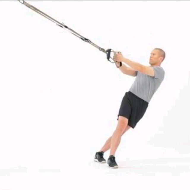 TRX Resisted Torso Rotation Lev 2 by Alex 🌊. - Exercise How-to - Skimble