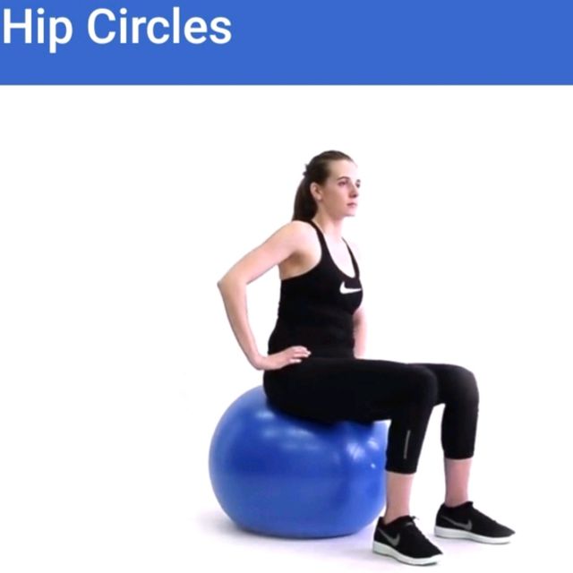 Hip circles by Tanya P - Exercise How-to - Skimble