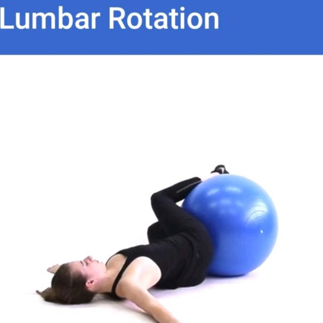 Lumbar rotation - Exercise How-to - Workout Trainer by Skimble