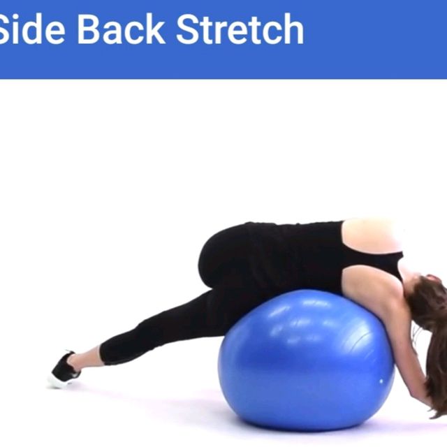 Side back stretch right by Tanya P - Exercise How-to - Skimble