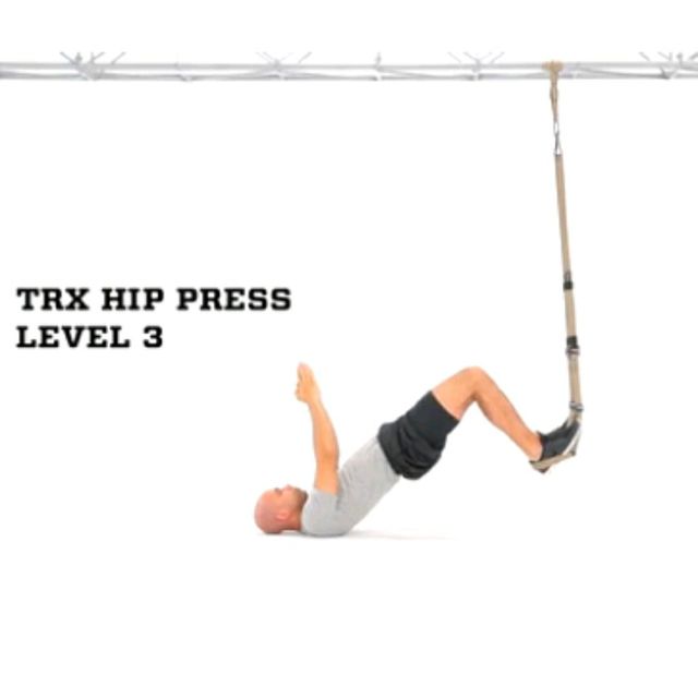 Trx Hip Press Lev 3 by Alex 🌊. - Exercise How-to - Skimble