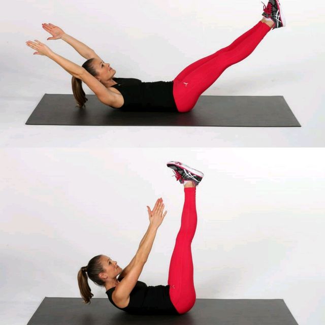 V-Up - Exercise How-to - Workout Trainer by Skimble