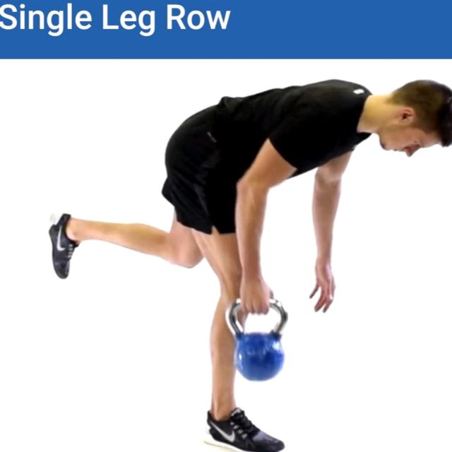 Single leg row by Tanya P - Exercise How-to - Skimble