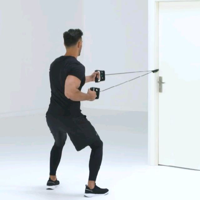 Resistance tube row (right) by Tanya P - Exercise How-to - Skimble