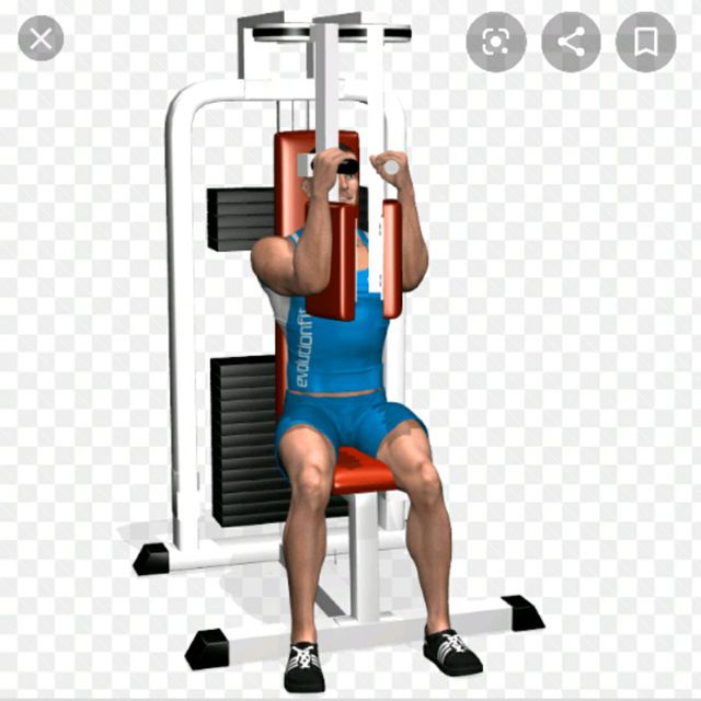 Pectoral Machine - Exercise How-to - Workout Trainer by Skimble