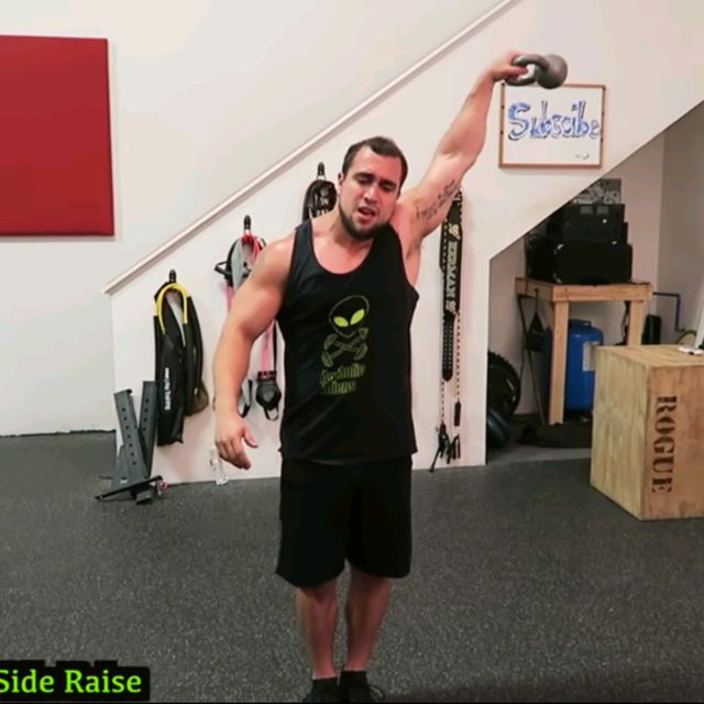 Side Raise - Exercise How-to - Workout Trainer by Skimble