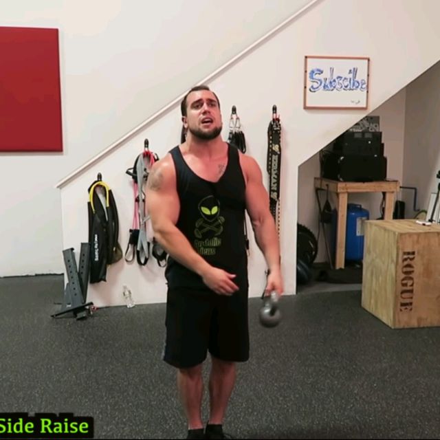 Side Raise - Exercise How-to - Workout Trainer by Skimble