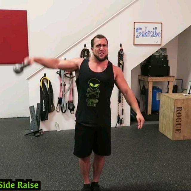 Side Raise - Exercise How-to - Workout Trainer by Skimble