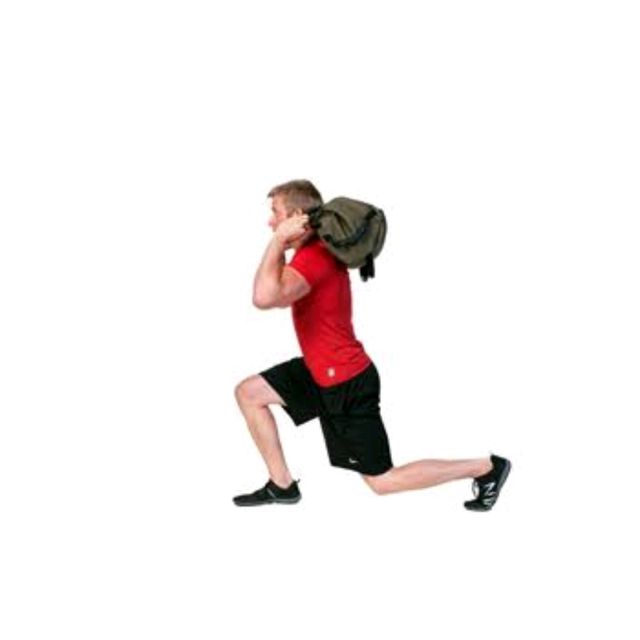 Sandbag Shoulder Lunge by Daniel Arixi - Exercise How-to - Skimble