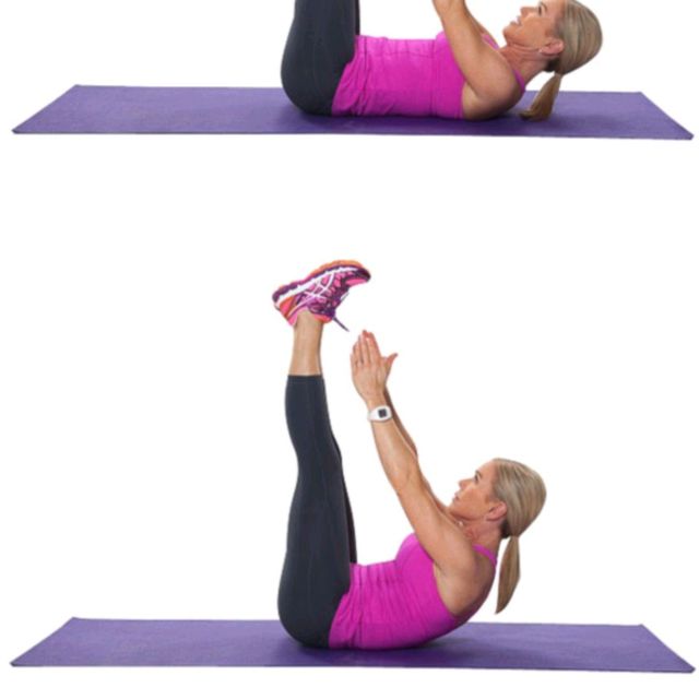 Toe Touches by Blissed Out Baker -plant Based Chef - Exercise How-to ...