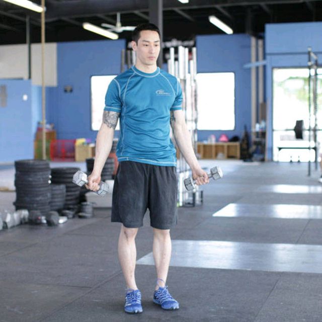 Dumbbell Scaption by Myint H. - Exercise How-to - Skimble