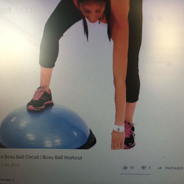 Bosu Cardio 2 - Exercise How-to - Workout Trainer by Skimble