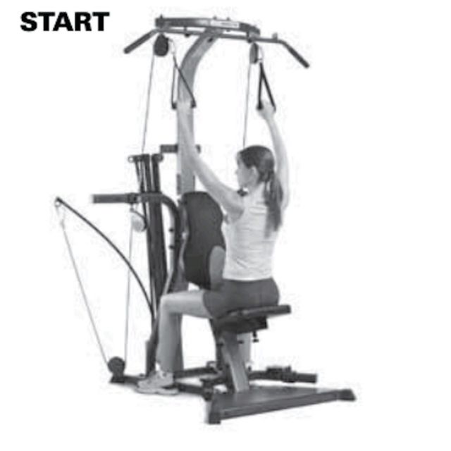 BowFlex Seated Lat Pulldowns by Mark S. - Exercise How-to - Skimble