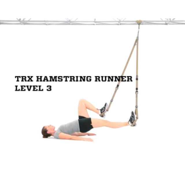 TRX Hamstring Runner (Lev 3) by Alex 🌊. - Exercise How-to - Skimble
