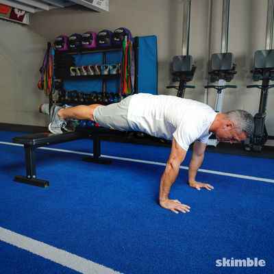 Shin Box - External Rotation - Right - Exercise How-to - Workout ...