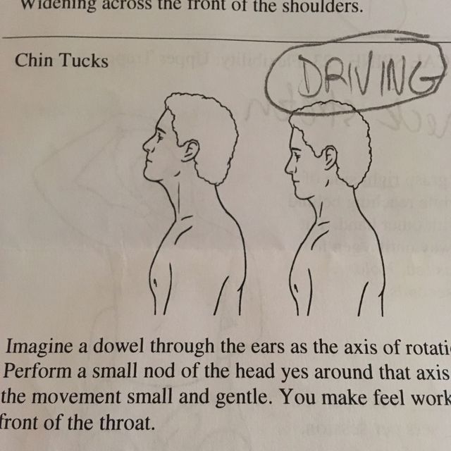 Chin Tucks by S K. - Exercise How-to - Skimble Workout Trainer