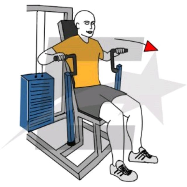 Press Pecho Máquina Agarre Cerrado by Javier C. - Ejercicio Cómo ...