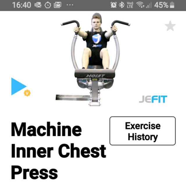 Machine Inner Chest Press by Mark Feeney - Exercise How-to - Skimble