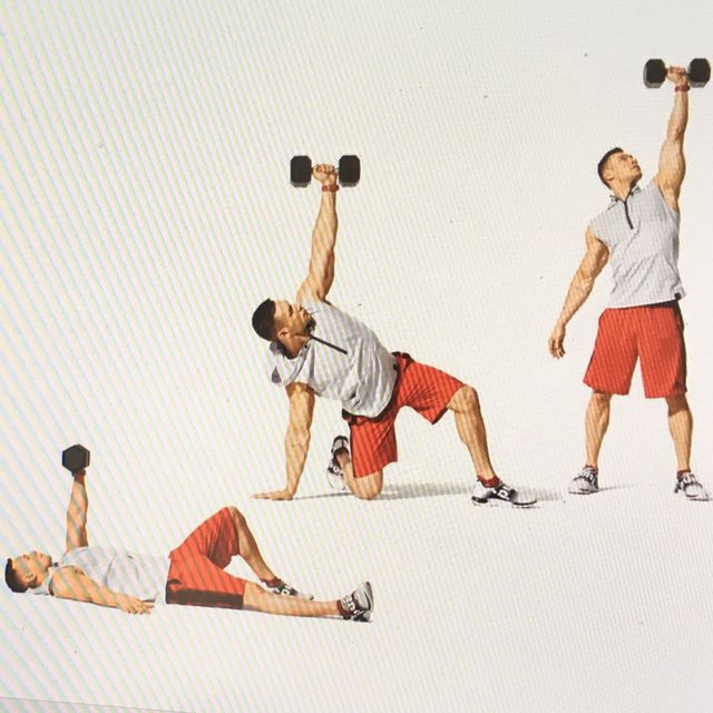 Dumbbell Get Up by Grant X. - Exercise How-to - Skimble