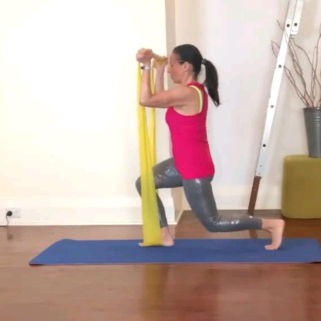 Squats and stick lifts (right) by Tanya P - Exercise How-to - Skimble