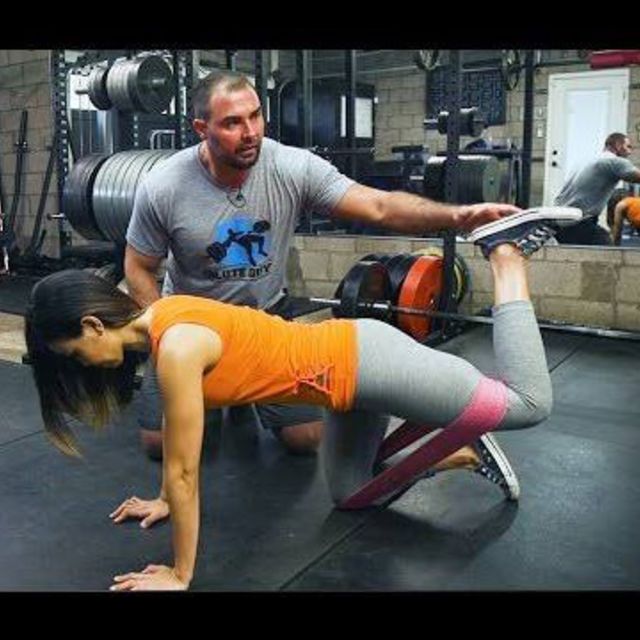 Knee-Banded Quadraped Hip Extension by Karen Mcm - Exercise How-to ...