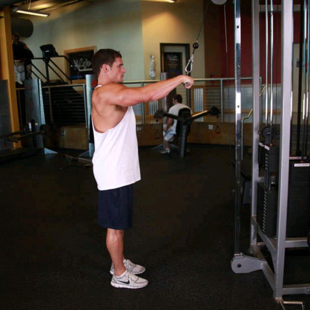 Straight Arm Pulldown by Wayne Thompson - Exercise How-to - Skimble