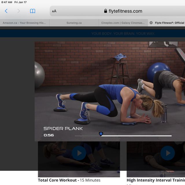 Elbow Spider Plank Feet On Sliders by Melissa Leng - Exercise How-to ...