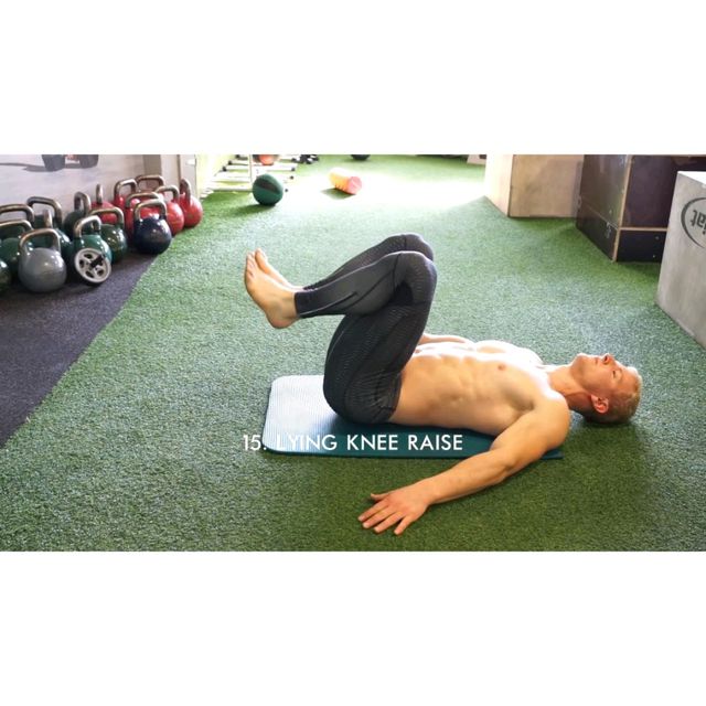 Lying Knee Raise por N.g. N. - Ejercicio Cómo hacerlo - Skimble