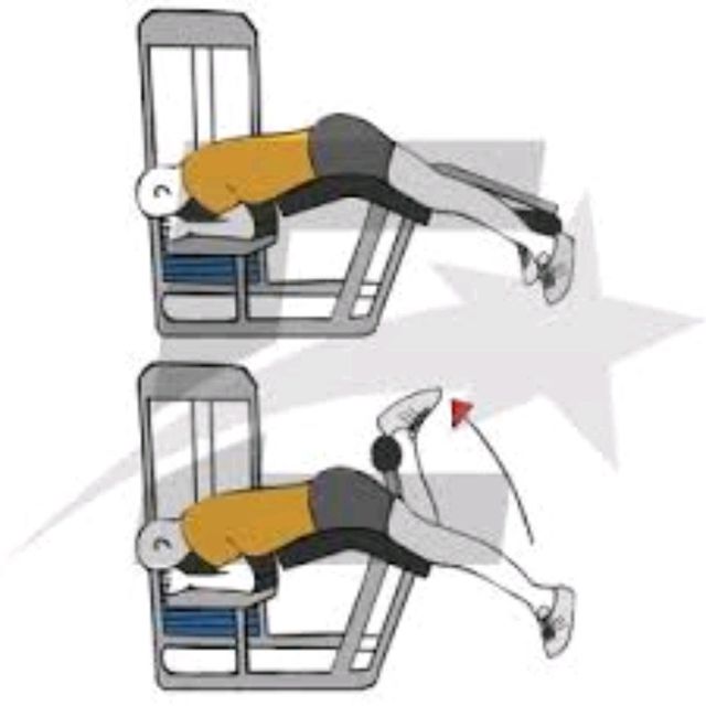 Femoral Tumbado a 1 Pierna Izquierda by Javier C. - Ejercicio Cómo ...