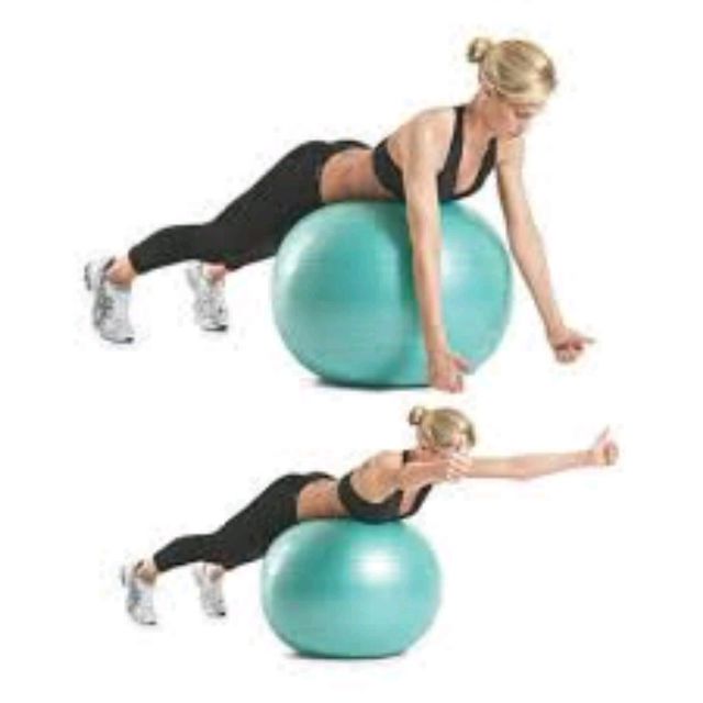 Y Raise On Ball by Tanya M. - Exercise How-to - Skimble