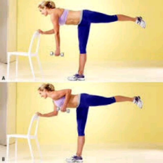 Single Leg Row by Tanya M. - Exercise How-to - Skimble