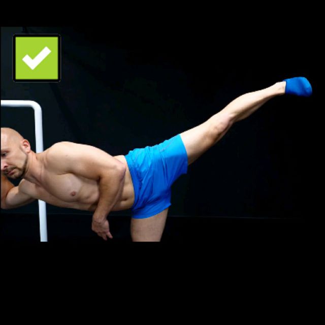 Standing Side Leg Raise - Exercise How-to - Workout Trainer by Skimble
