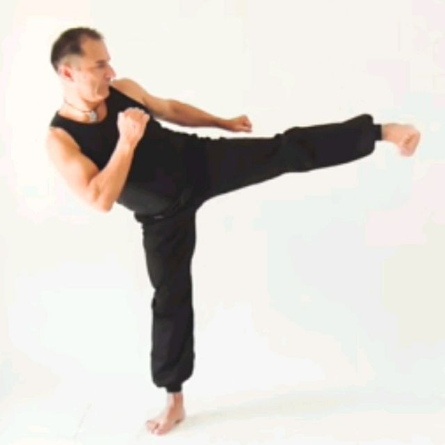 Double Side Kicks by Bernadette Cordeau - Exercise How-to - Skimble