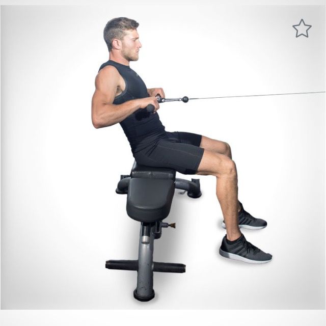 Cable Row by Lisa S. - Exercise How-to - Skimble Workout Trainer