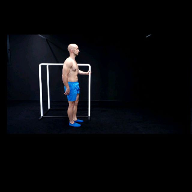 Standing Leg Raise - Exercise How-to - Workout Trainer by Skimble