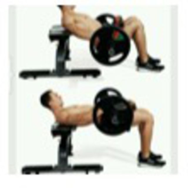 Hip Raise On Bench With Barbell by Lisa S. - Exercise How-to - Skimble